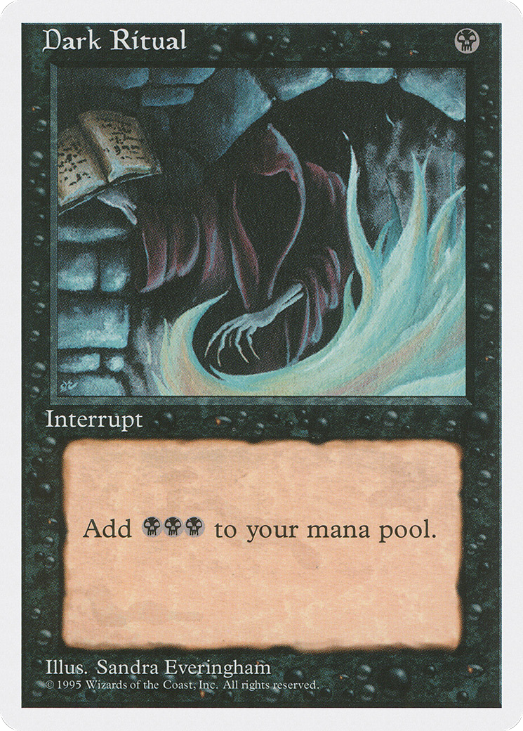 Dark Ritual – La Cripta – Singles de Magic the Gathering