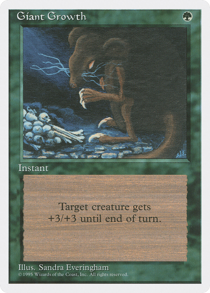 Giant Growth – La Cripta – Singles de Magic the Gathering