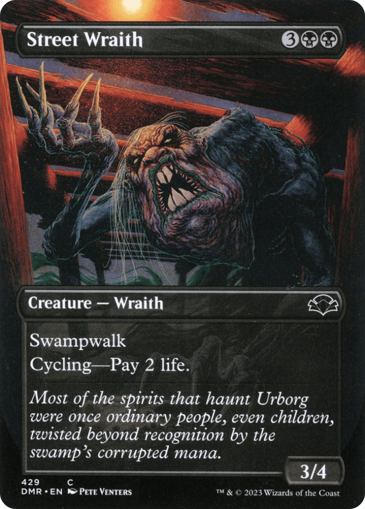 Street Wraith (Borderless) – La Cripta – Singles de Magic the Gathering