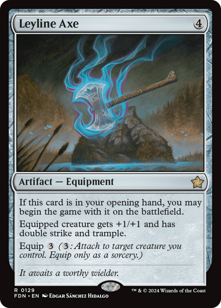 Leyline Axe (FOIL) – La Cripta – Singles de Magic the Gathering