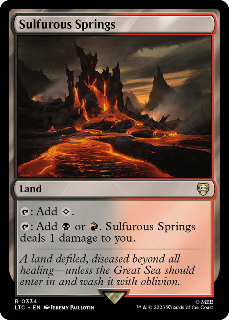 Sulfurous Springs – La Cripta – Singles de Magic the Gathering