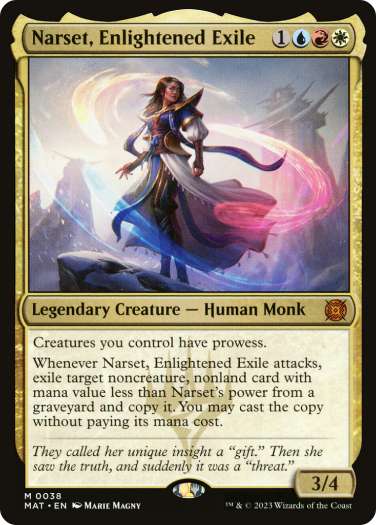 Narset, Enlightened Exile – La Cripta – Singles de Magic the Gathering