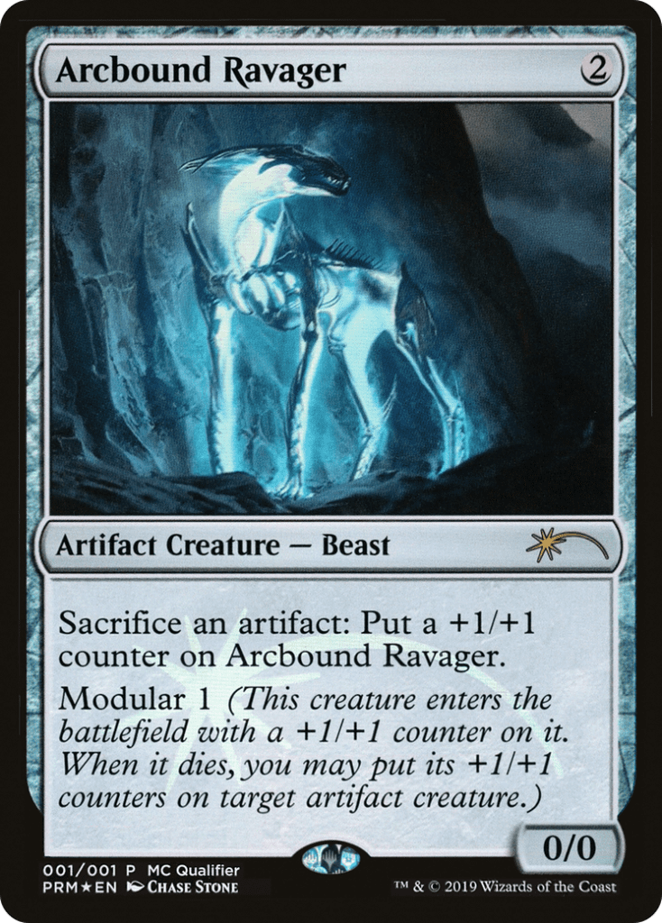 Arcbound Ravager (MC Qualifier FOIL) – La Cripta – Singles de Magic the ...