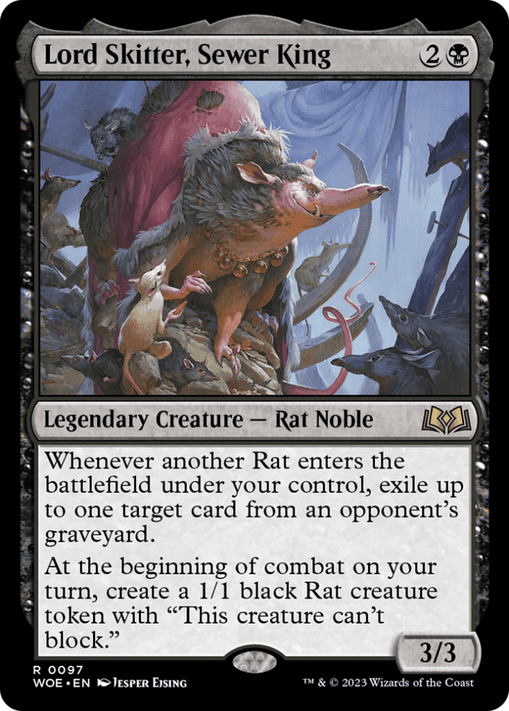 Lord Skitter, Sewer King – La Cripta – Singles de Magic the Gathering
