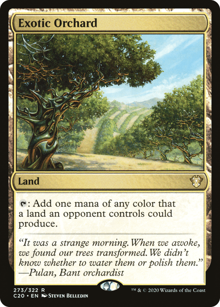 Exotic Orchard – La Cripta – Singles de Magic the Gathering
