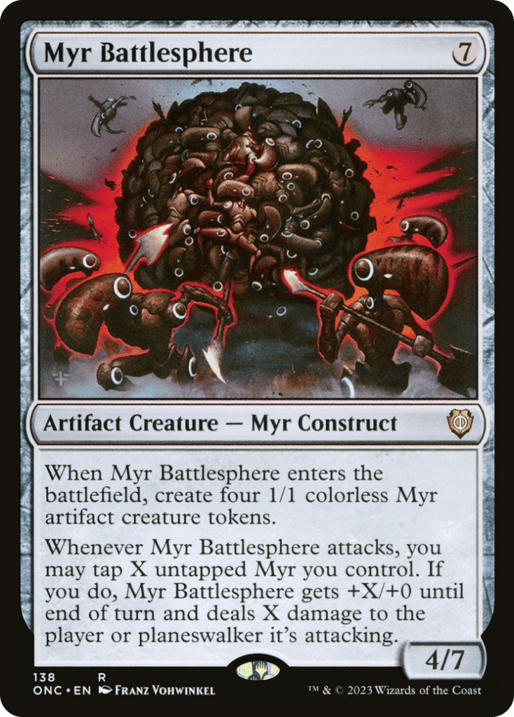 Myr Battlesphere – La Cripta – Singles de Magic the Gathering
