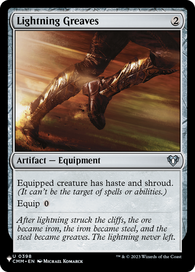 Lightning Greaves – La Cripta – Singles de Magic the Gathering