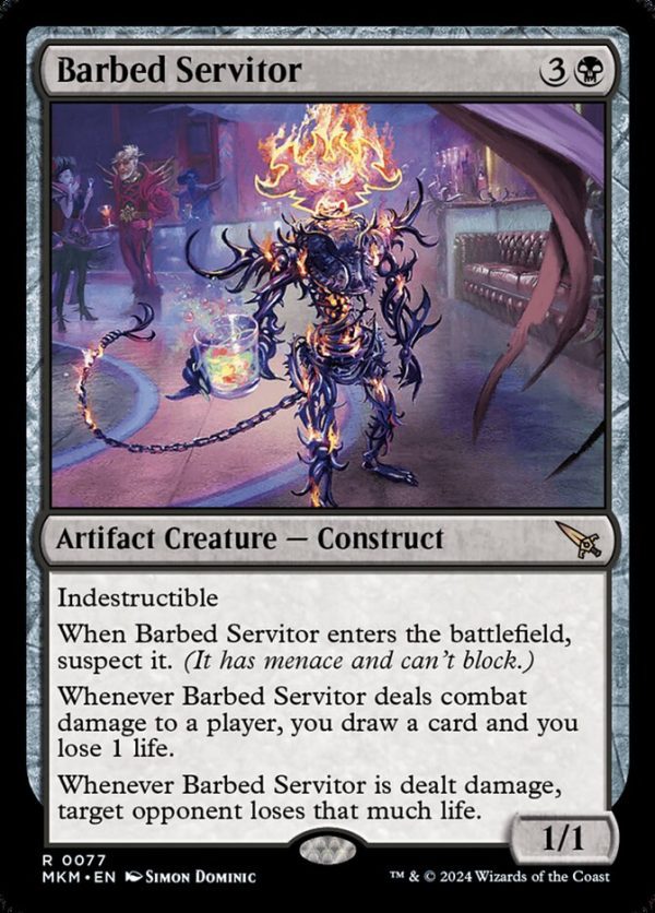 Barbed Servitor (FOIL) – La Cripta – Singles de Magic the Gathering