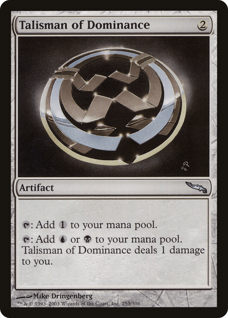 Talisman of Dominance – La Cripta – Singles de Magic the Gathering