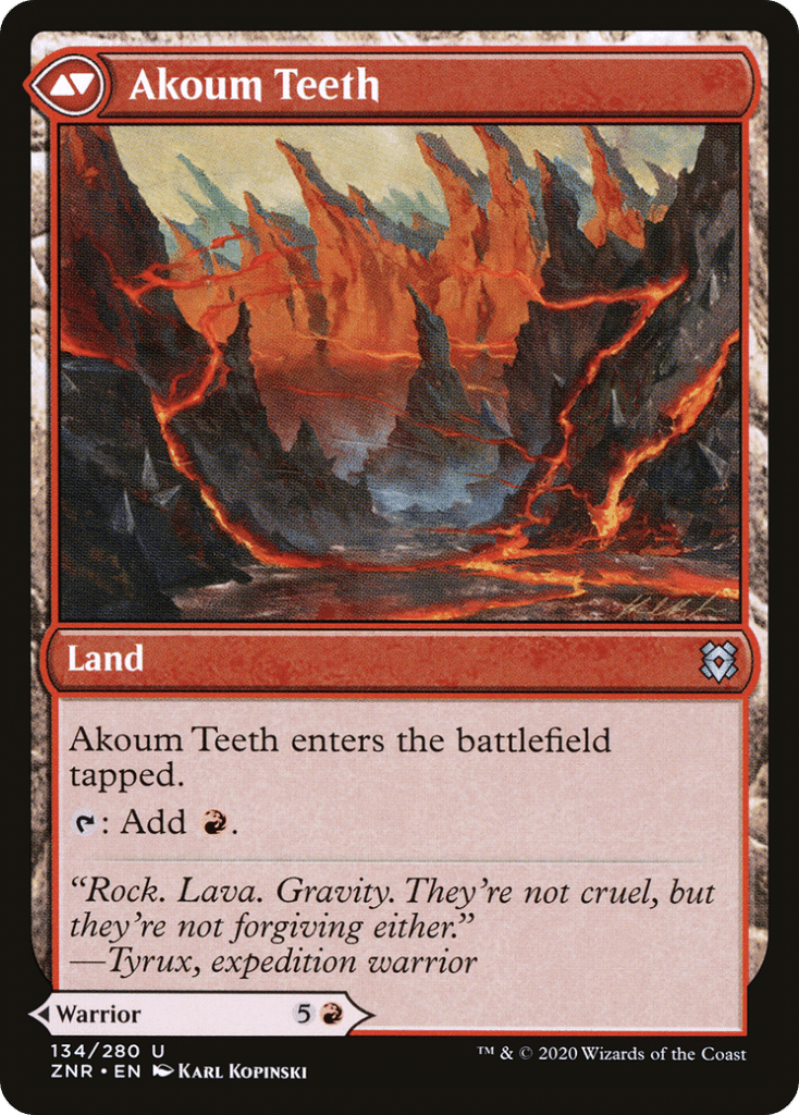 Akoum Warrior – La Cripta – Singles de Magic the Gathering