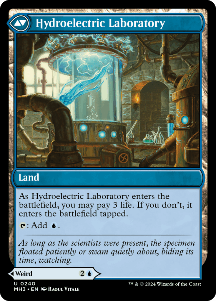 Hydroelectric Specimen – La Cripta – Singles de Magic the Gathering