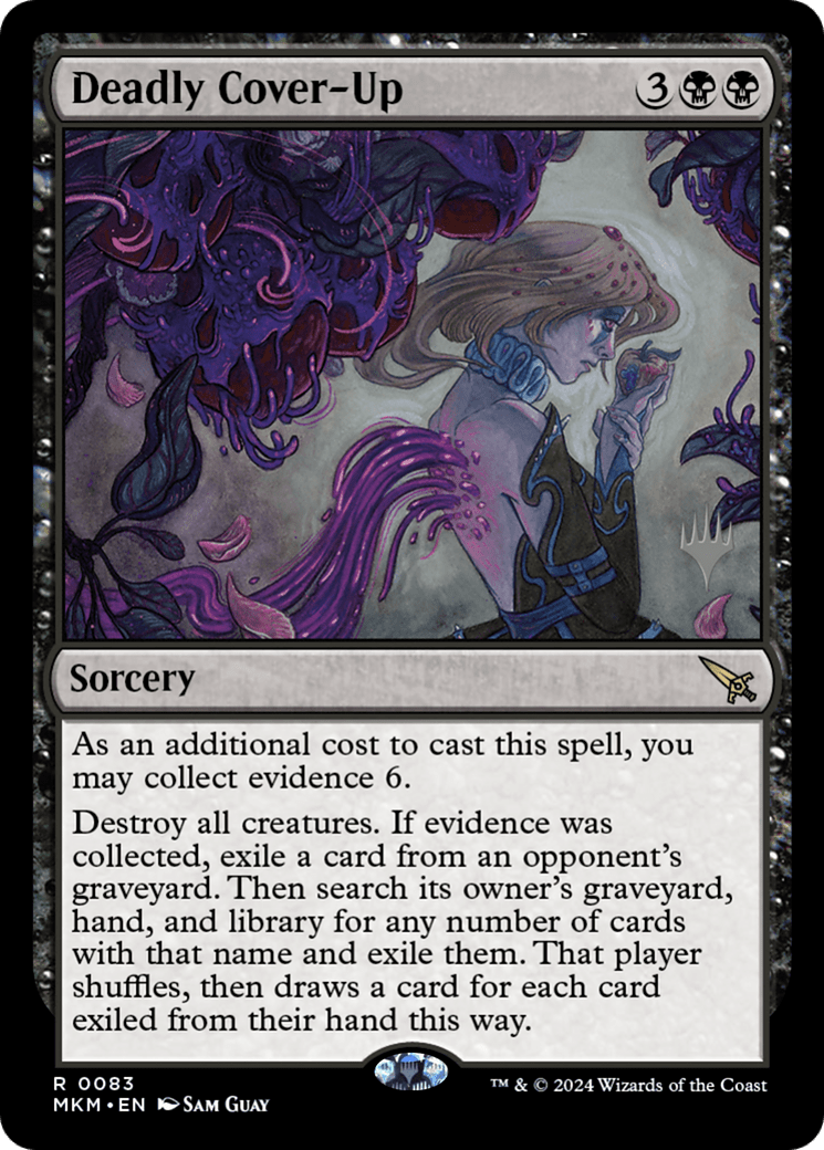 Deadly Cover-Up (Promo Pack FOIL) – La Cripta – Singles de Magic the ...