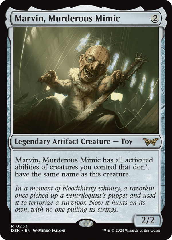 Marvin, Murderous Mimic – La Cripta – Singles de Magic the Gathering