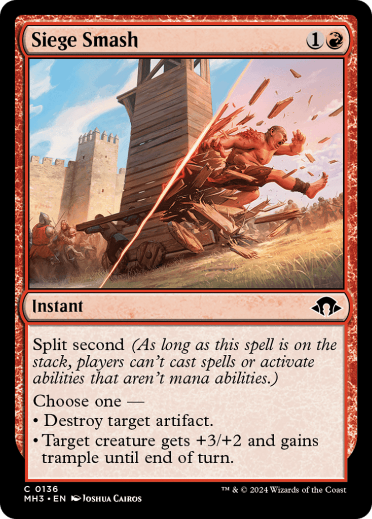 Siege Smash – La Cripta – Singles de Magic the Gathering