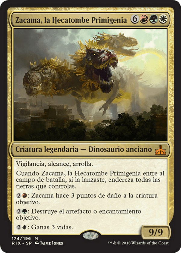 Zacama, Primal Calamity – La Cripta – Singles de Magic the Gathering