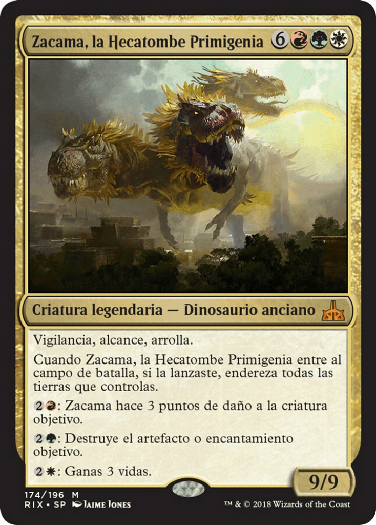 Zacama, Primal Calamity – La Cripta – Singles de Magic the Gathering