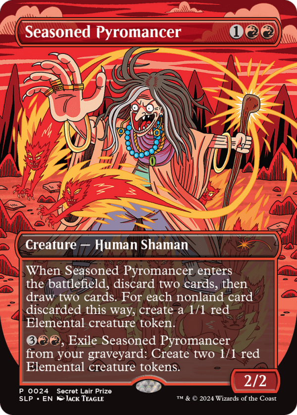 Seasoned Pyromancer (Secret Lair Prize) – La Cripta – Singles de Magic ...