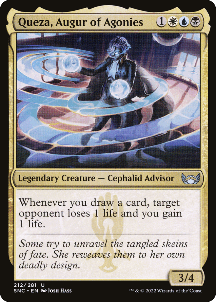 Queza, Augur of Agonies – La Cripta – Singles de Magic the Gathering