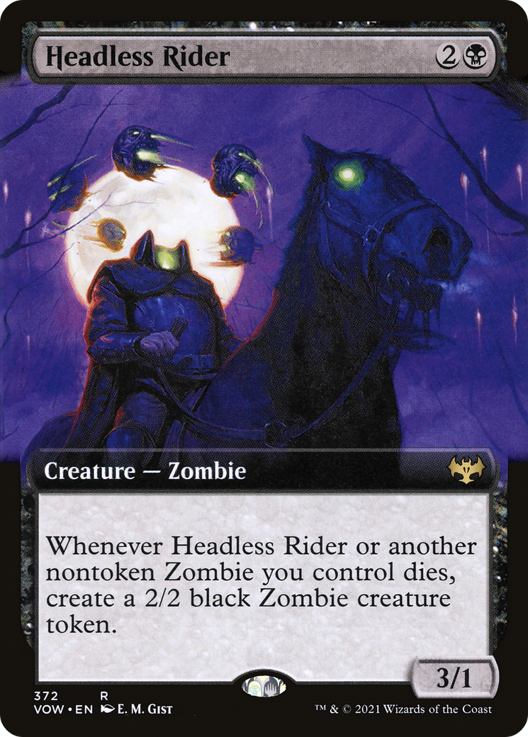 Headless Rider (Extended Art) – La Cripta – Singles de Magic the Gathering