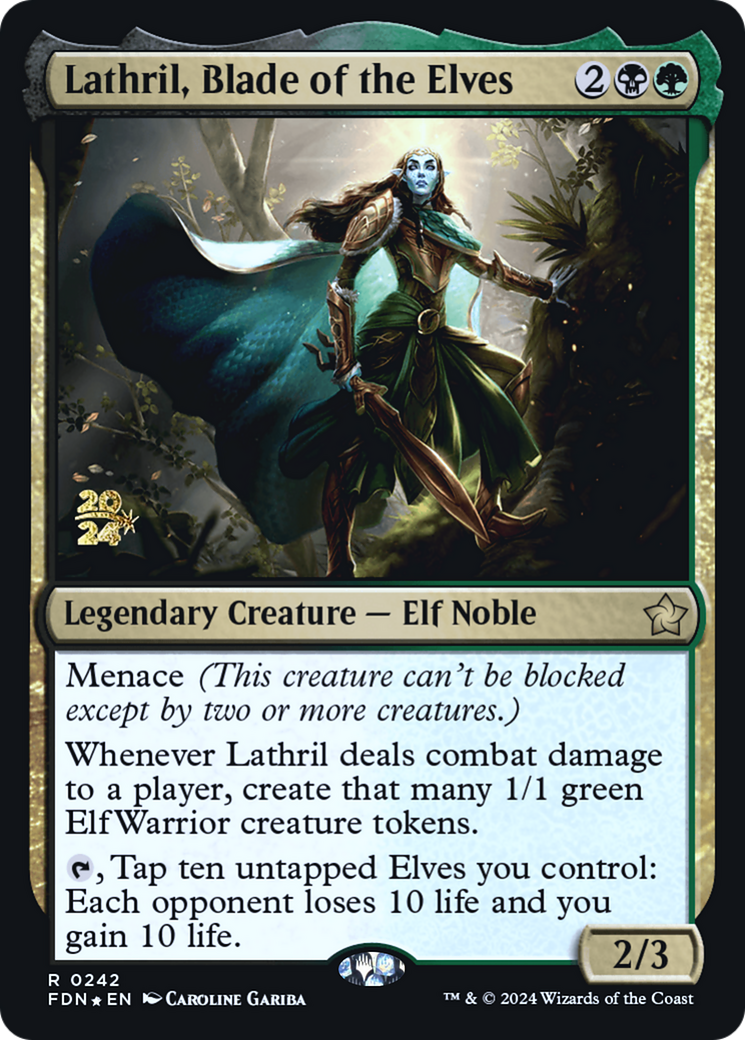 Lathril, Blade of the Elves (Prerelease FOIL) – La Cripta – Singles de ...