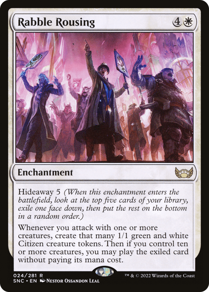 Rabble Rousing – La Cripta – Singles de Magic the Gathering