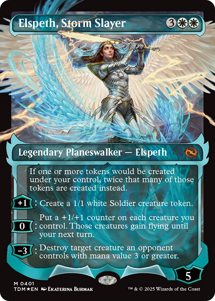 Elspeth, Storm Slayer (Ghostfire Showcase FOIL) – La Cripta – Singles ...