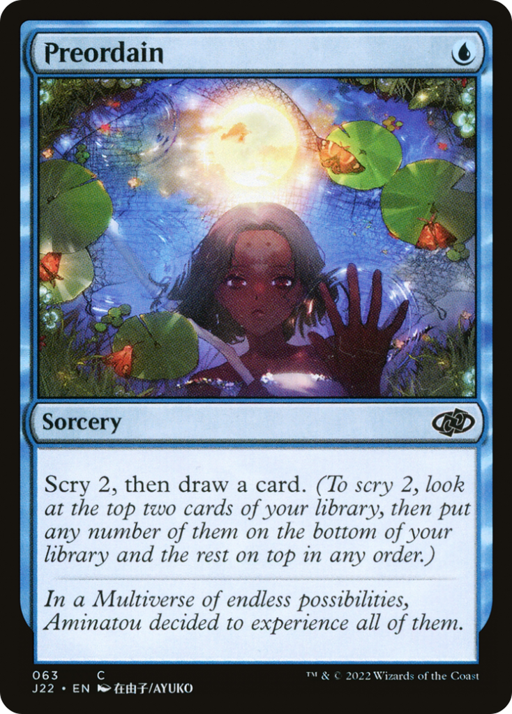 Preordain – La Cripta – Singles de Magic the Gathering