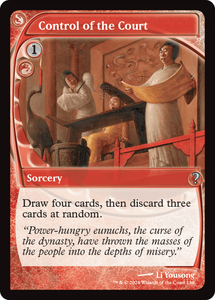 Control of the Court – La Cripta – Singles de Magic the Gathering