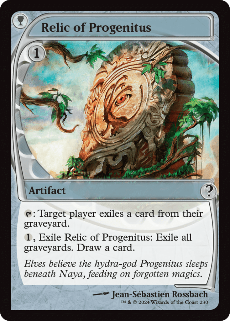 Relic of Progenitus – La Cripta – Singles de Magic the Gathering