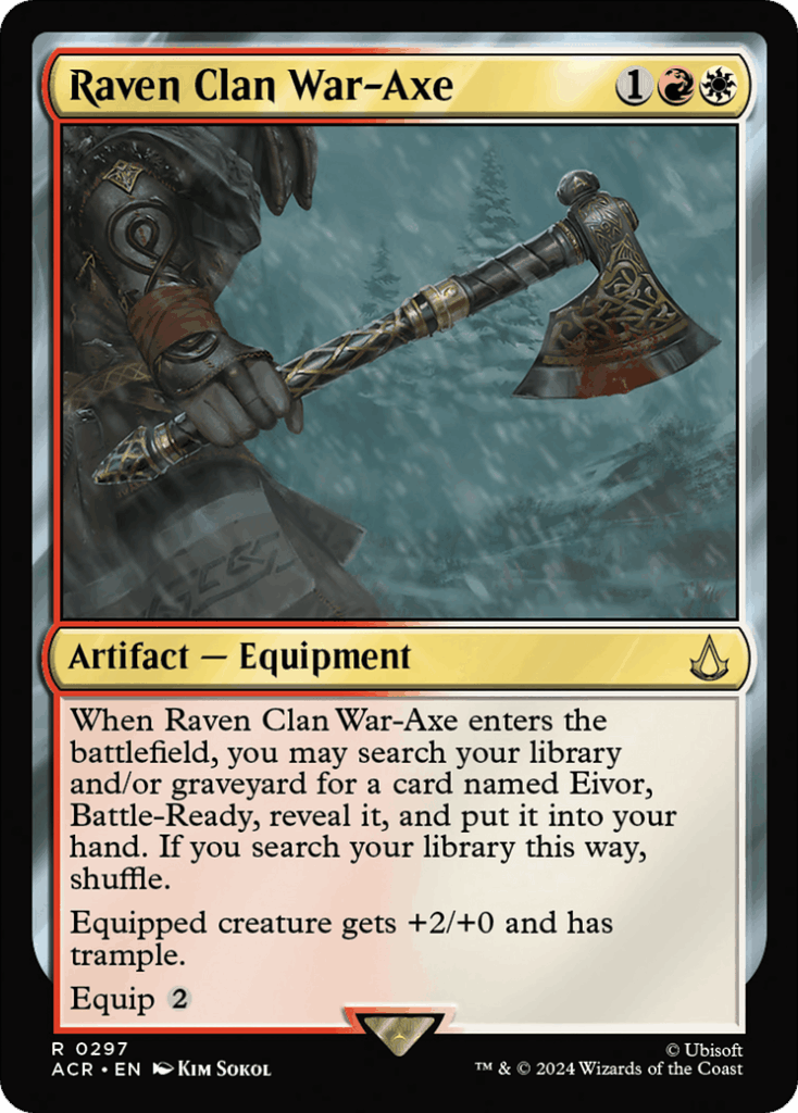 Raven Clan War-Axe – La Cripta – Singles de Magic the Gathering