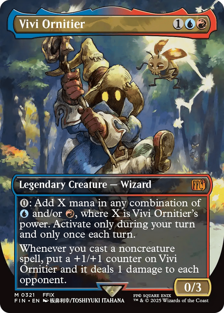 Vivi Ornitier (Borderless) – La Cripta – Singles de Magic the Gathering
