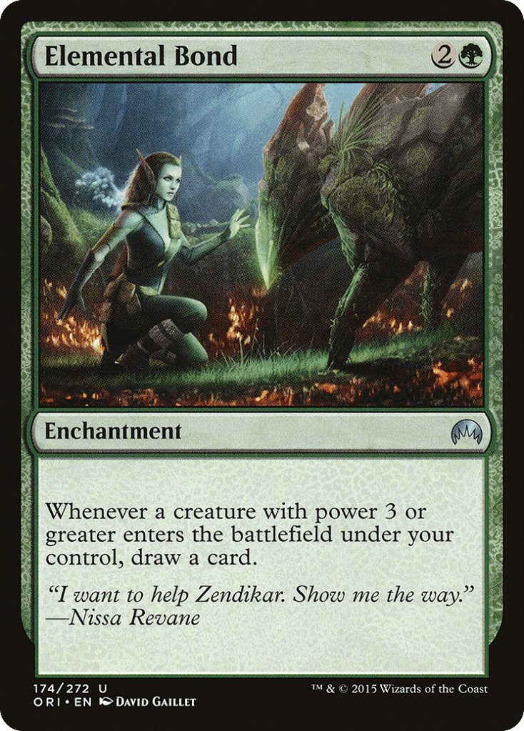 Elemental Bond – La Cripta – Singles de Magic the Gathering
