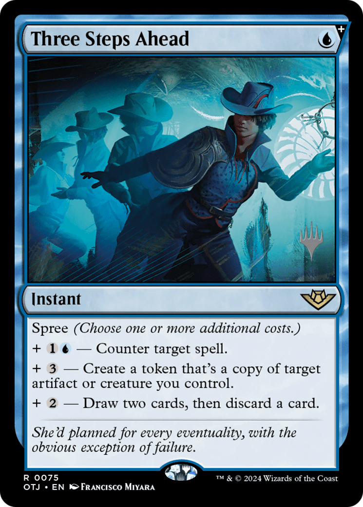 Three Steps Ahead (Promo Pack) – La Cripta – Singles de Magic the Gathering