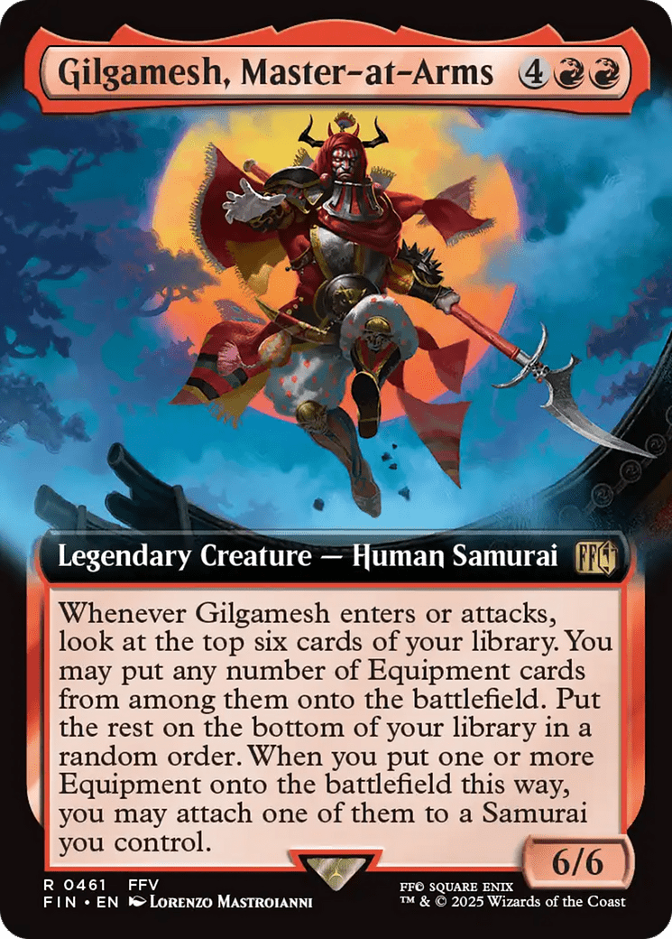 Gilgamesh, Master-at-Arms (Extended Art) – La Cripta – Singles de Magic ...