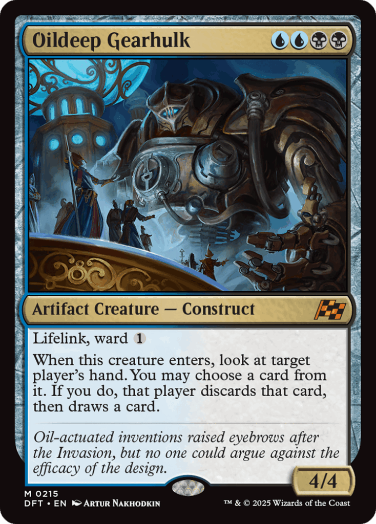 Oildeep Gearhulk – La Cripta – Singles de Magic the Gathering