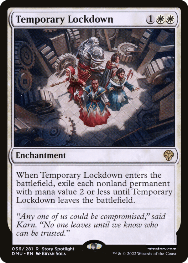 Temporary Lockdown – La Cripta – Singles de Magic the Gathering
