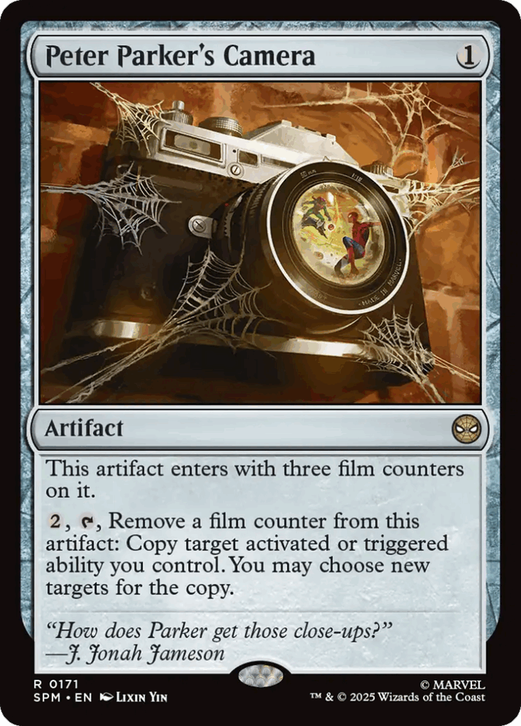 Peter Parker’s Camera – La Cripta – Singles de Magic the Gathering