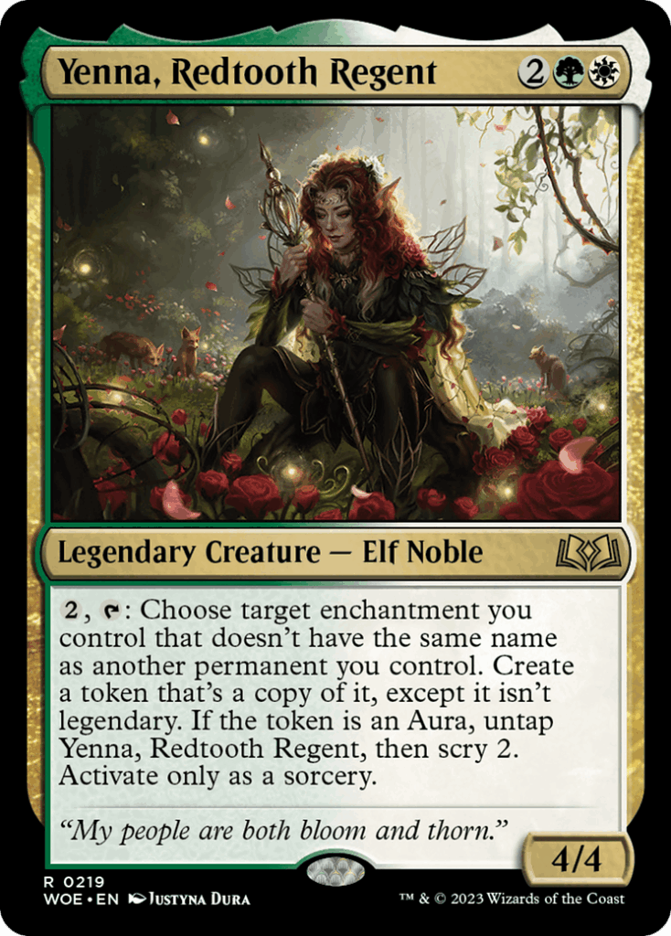 Yenna, Redtooth Regent – La Cripta – Singles de Magic the Gathering
