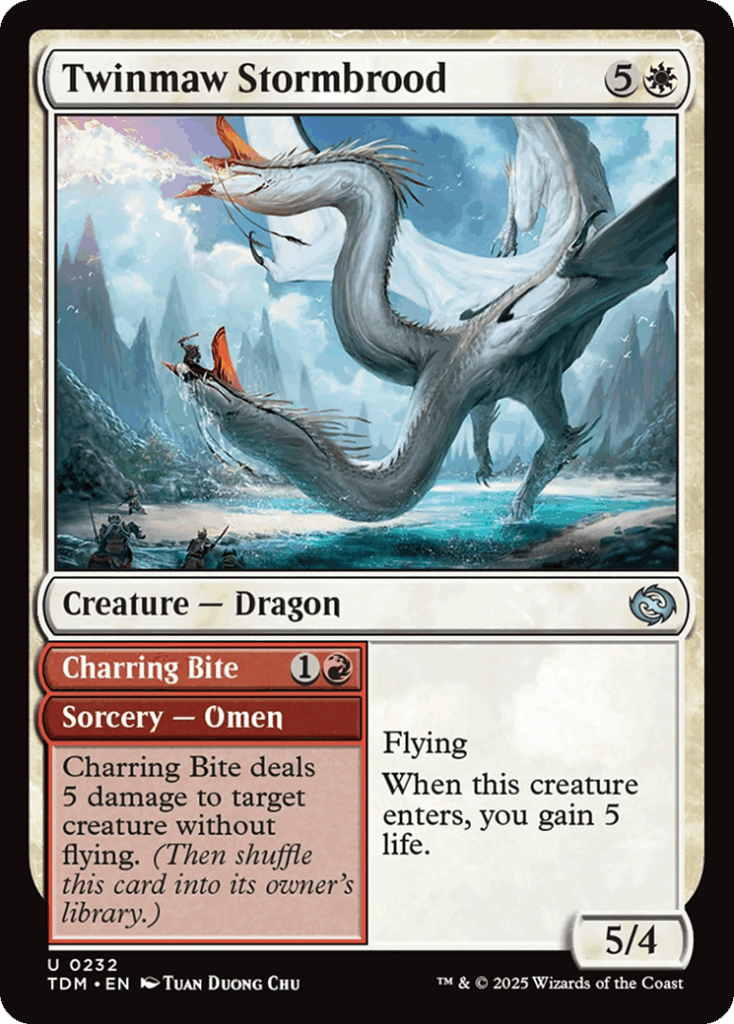 Twinmaw Stormbrood – La Cripta – Singles de Magic the Gathering