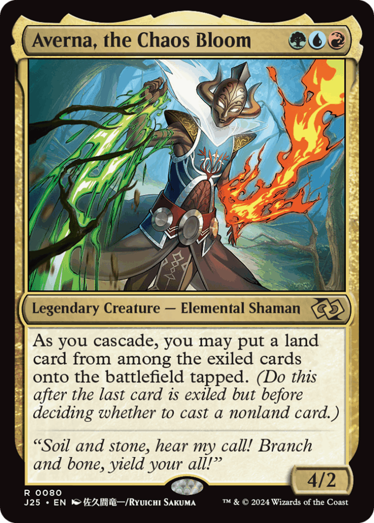 Averna, the Chaos Bloom – La Cripta – Singles de Magic the Gathering