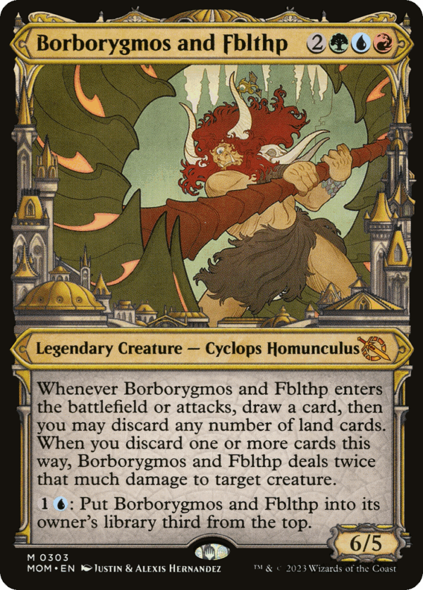 Borborygmos and Fblthp (Showcase FOIL) – La Cripta – Singles de Magic ...