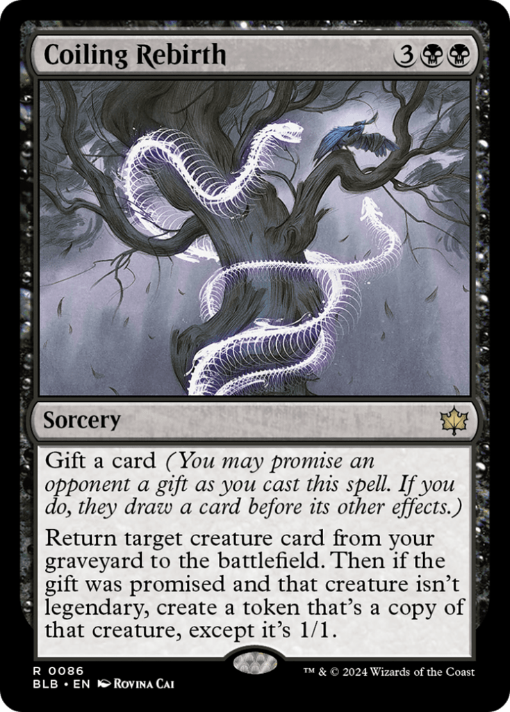 Coiling Rebirth – La Cripta – Singles de Magic the Gathering
